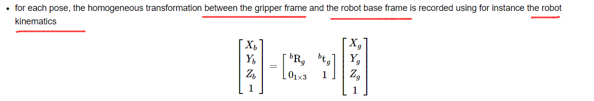 OpenCV hand-eye calibration (calibrateHandeye()) - Programmer Sought