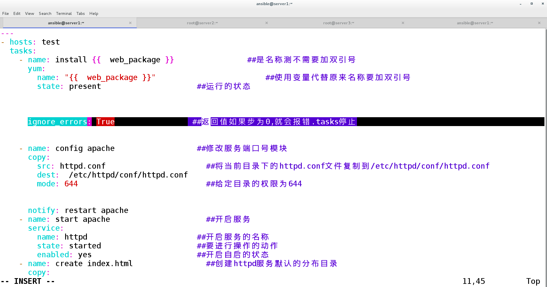 Ansible（5）——Playbook中loop、when 、block、循环、判断语句的用法、roles编写、导入和包含task等_playbook block中循环-CSDN博客