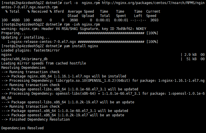 Linux初探---CentOS7安装部署.net Core_centos7 部署.core-CSDN博客