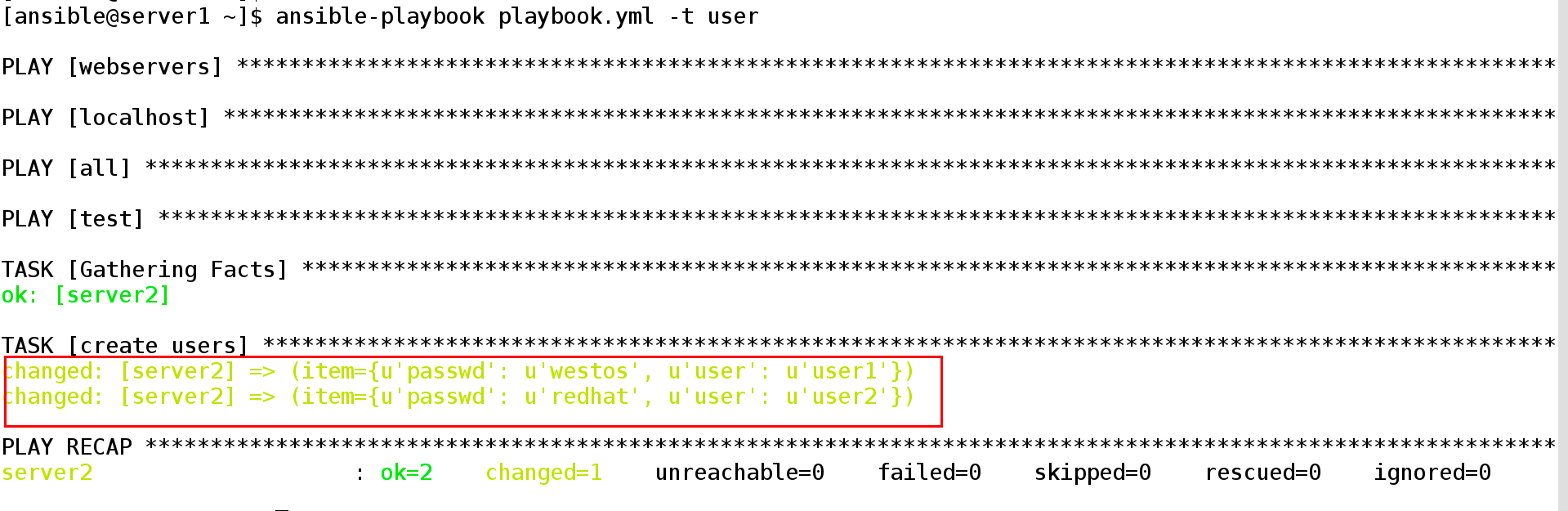 Ansible（5）——Playbook中loop、when 、block、循环、判断语句的用法、roles编写、导入和包含task等_playbook block中循环-CSDN博客