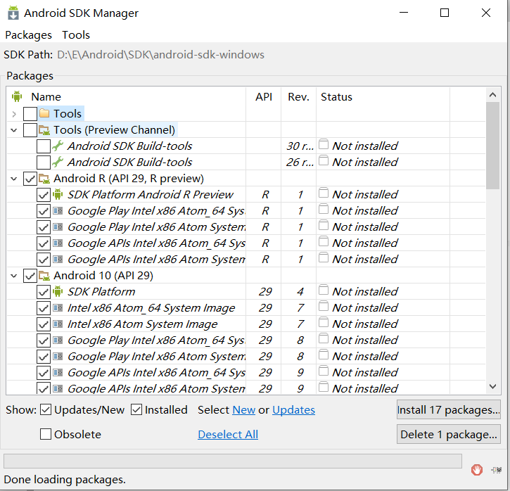 Android SDK无法下载更新、SDK Manager显示不全就这么解决_android studio sdk manager 不展示未 ...