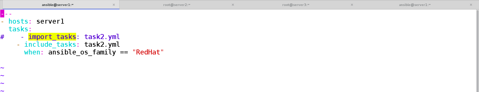 Ansible（5）——Playbook中loop、when 、block、循环、判断语句的用法、roles编写、导入和包含task等_playbook block中循环-CSDN博客