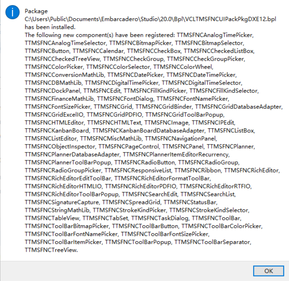 tms fnc组件安装步骤_delphi12 tmsfmx-CSDN博客