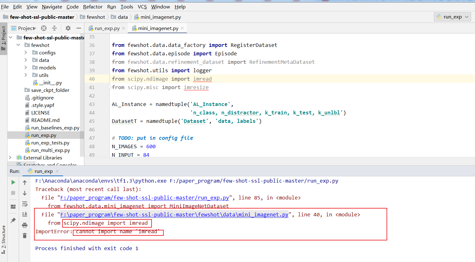 From Scipyndimage Import Imread Importerror Cannot Import Name Imreadfrom Scipyndimage 