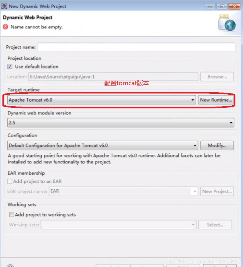 使用javaee版的eclipse开发动态的web工程javaweb项目创建动态web项目用eclipse的哪个版本 Csdn博客