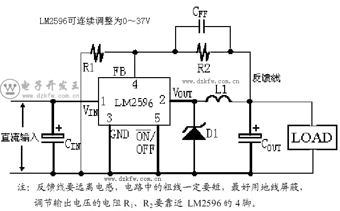 常用开关稳压电源（LM2596、MC3406）-CSDN博客