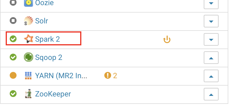 CDH升级Spark2异常java.lang.NoClassDefFoundError: org/apache/hadoop/fs/FSDataInputStream_caused by ...