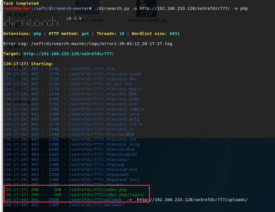 DirBuster directory scanning tool download, install and use - Programmer Sought