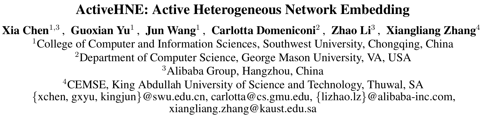 【论文解读 IJCAI 2019 | ActiveHNE】Active Heterogeneous Network Embedding_dhne模型-CSDN博客