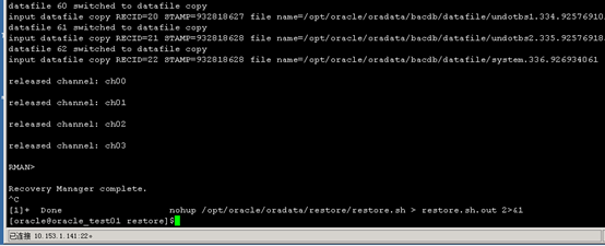 通过nbu恢复oracle数据库（恢复实例）_nbu原始恢复-CSDN博客