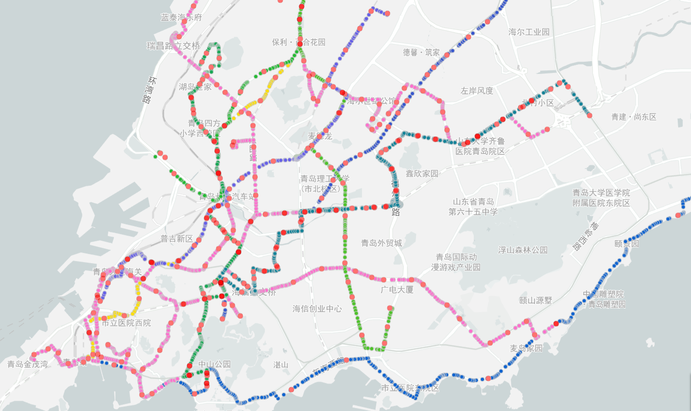 【大数据】城市公交网络分析与可视化（三）：获取公交站点信息并可视化站点重要程度公交网络数据格式 Csdn博客 