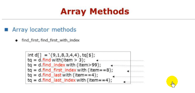 Systemverilog语言（4） Data Types22systemverilog数组内建函数 Csdn博客
