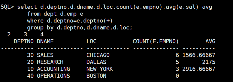 Oracle SQL的多表查询 看这一篇文章就够了~_oracle count 连表-CSDN博客