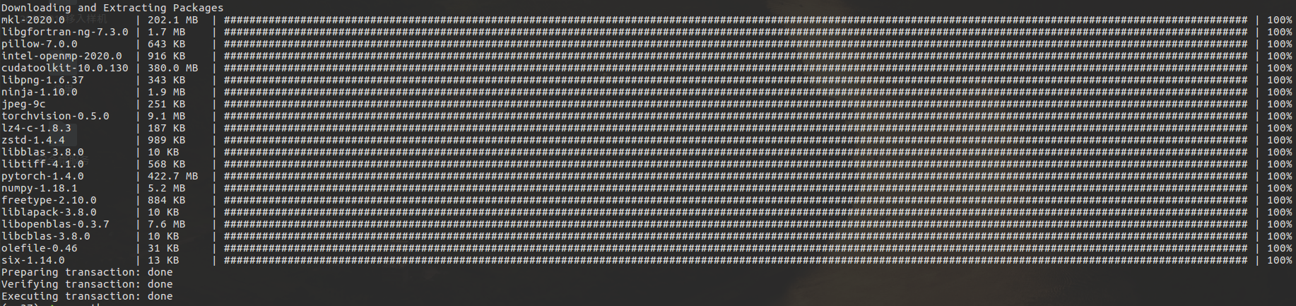 conda安装Pytorch下载过慢解决办法(11月26日更新ubuntu下pytorch1.3安装方法)_ubuntu下载pytorch太慢-CSDN博客