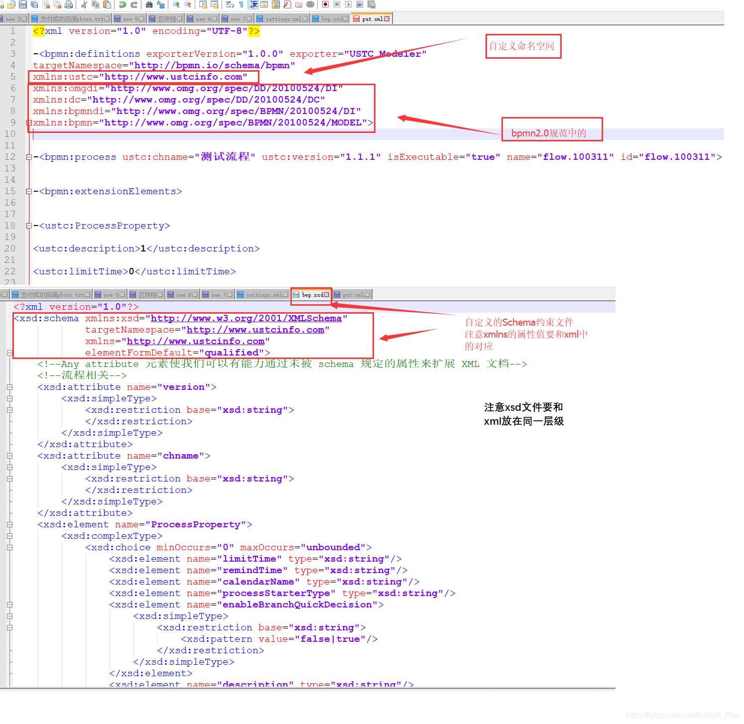 Xml Schema原有文档基础上嵌入自定义xml属性camunda Xml自定义属性 Csdn博客