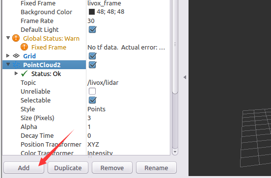ROS学习【6】-----如何通过rviz读入.bag格式的文件并播放？并解决“For frame [XX]: Fixed Frame [XXX] does not exist”的问题 ...