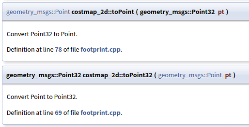 ROS:geometry_msgs中 Point32 , Point ，PointStamped 的定义和转换_ros point32-CSDN博客