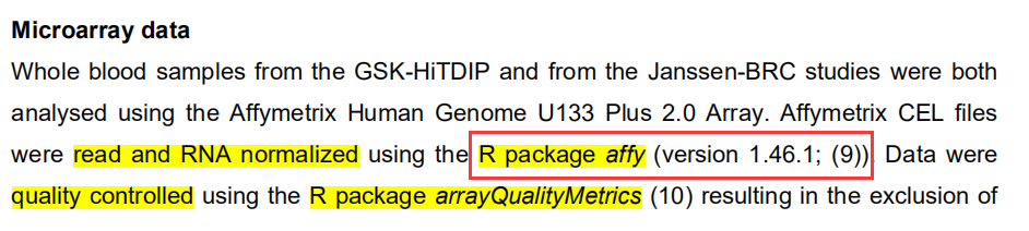【结合文献】——Affymatrix芯片数据预处理_gpl570-CSDN博客