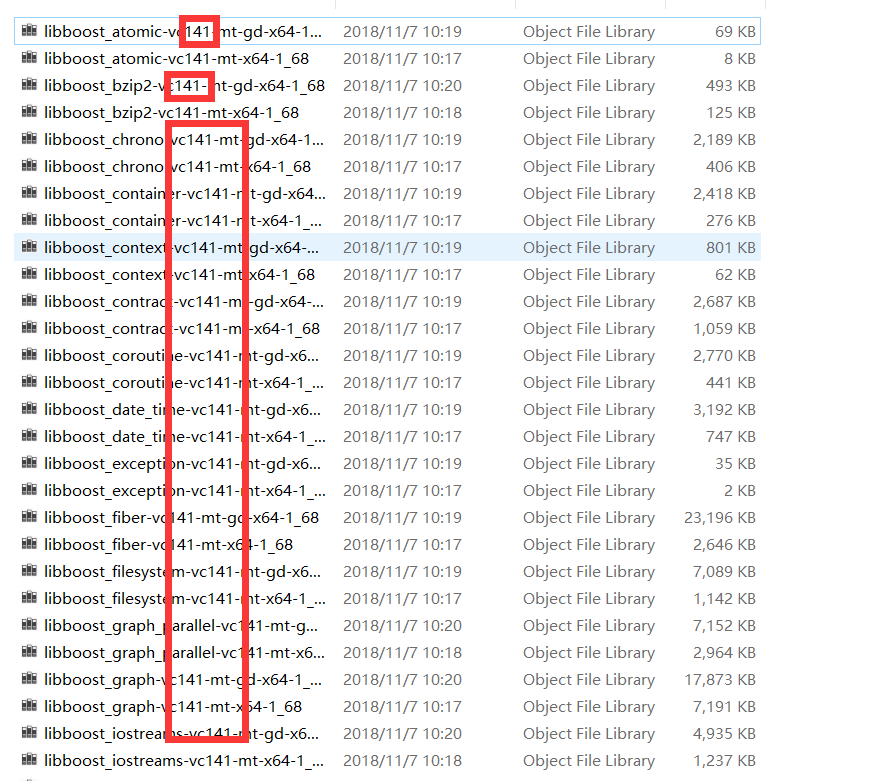 解决“LNK1104 cannot open file 'libboost_thread-vc140-mt-gd-x64-1_68.lib'”_lnk110: cannot open file ...