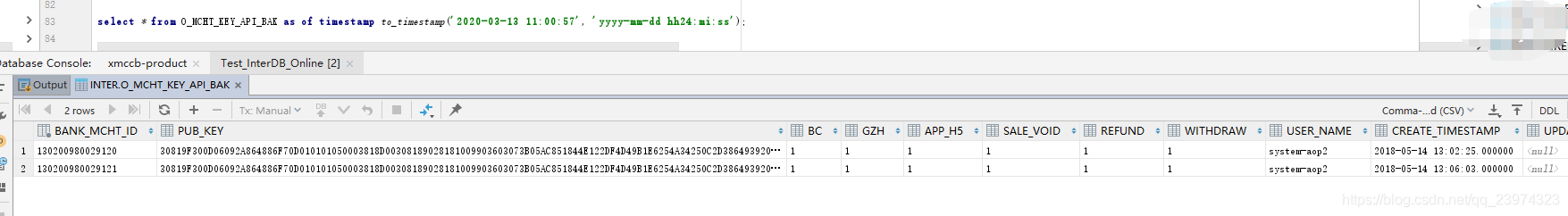 Oracle对于误删误操作的数据进行恢复(flashback Query、flashback Drop、flashback Table、flashback Database)针对数据误删