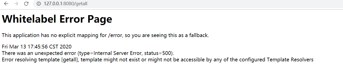 前端请求 后台500 thymeleaf 报错解决办法_nested exception is org.thymeleaf.exceptions.templ-CSDN博客