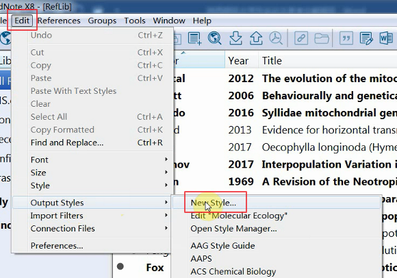 EndNote输出样式（Output Style）的应用与编辑-CSDN博客