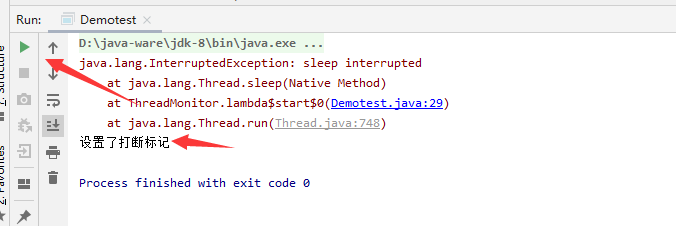 Java多线程中interrupt（）、interrupted（）和isInterrupted（）方法使用及两阶段终止设计模式_interrupt()实际应用-CSDN博客