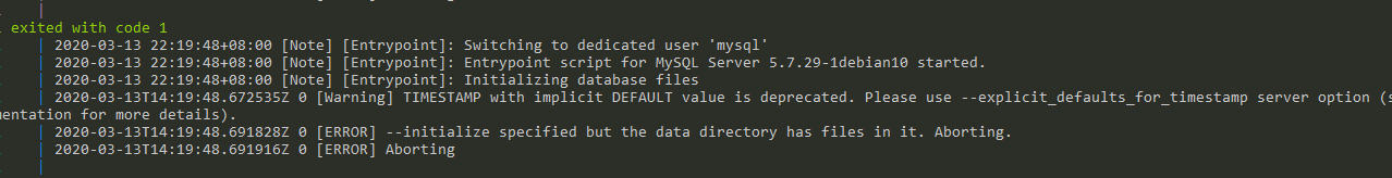 Docker Compose 部署mysql一直重启docker Compose 启动的mysql 服务 无限重启 Csdn博客