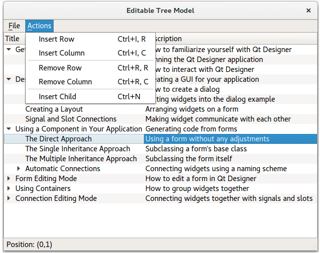 Qt 可编辑的树模型（Tree Model）的一个实例_qtreemodel-CSDN博客