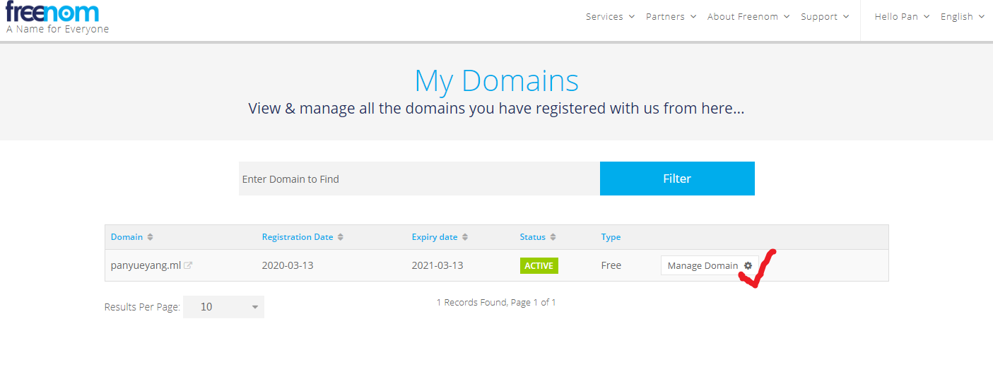 Freenom注册域名和账号并设置DNS到DNSPOD的方法_freedns注册-CSDN博客