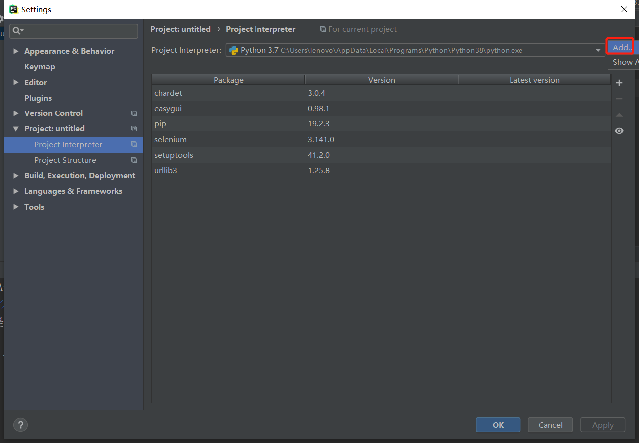 python学习之解决pycharm导包chardet的问题_import chardet报错-CSDN博客