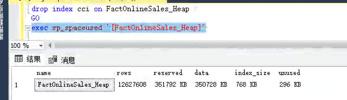 SQL Server 列存储索引性能总结（4）——列存储压缩_create clustered columnstore index cci ...