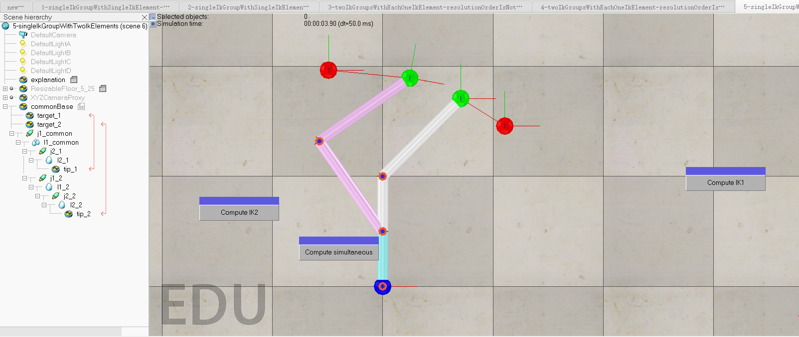 机器人仿真软件 V-REP学习记录(三) -- Demo(1~6)笔记_v-rep 运动学demo-CSDN博客