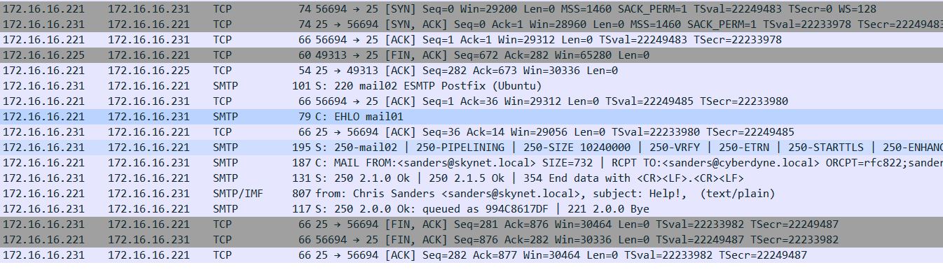Wireshark协议分析之SMTP_wires hark分析smtp协议格式-CSDN博客
