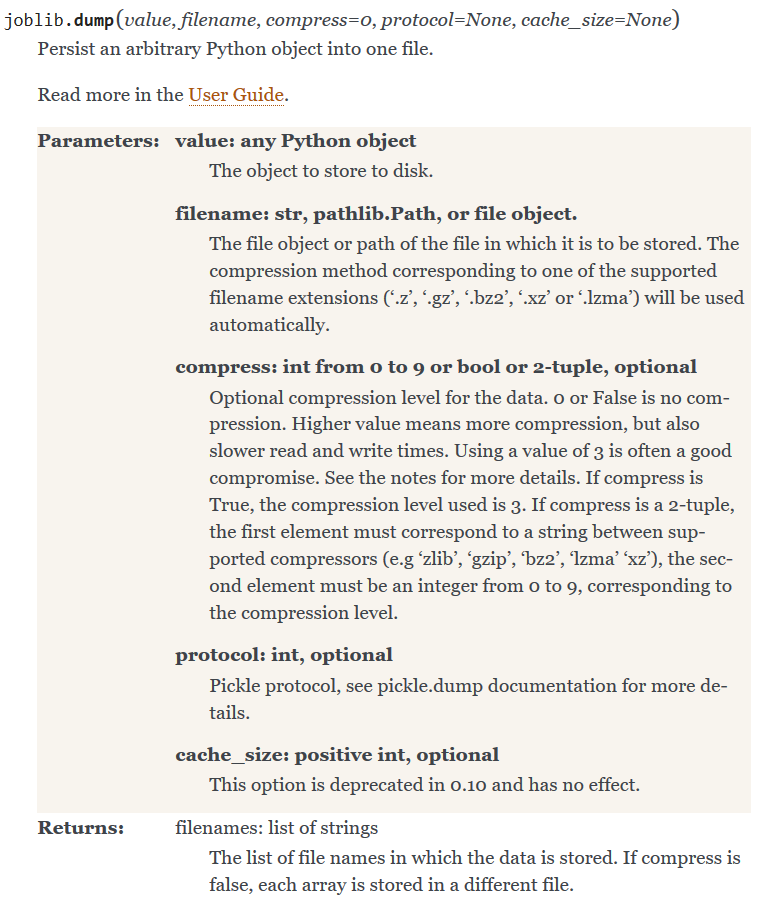 python数据持久化方法 pickle和joblib_which pickle protocol and joblib-CSDN博客