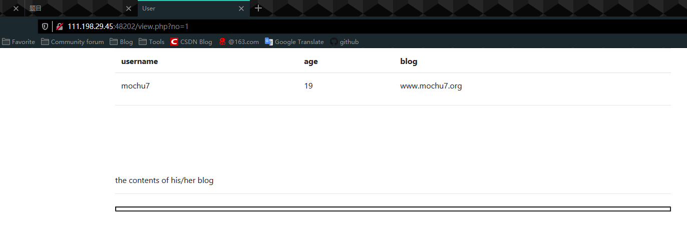 攻防世界XCTF：fakebook_x-ctf fakebook-CSDN博客