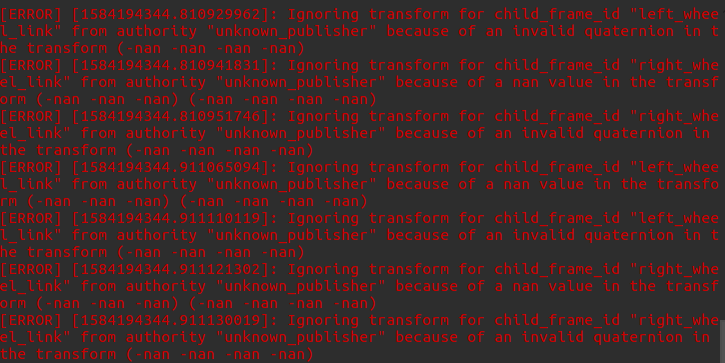 将solidworks模型导入ROS中的错误解决_ros because of a nan value in the transform-CSDN博客