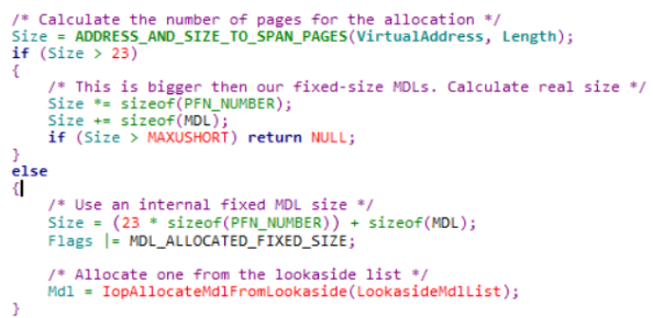 对MDL(Memory Descriptor List)的初步学习_mmisnonpagedsystemaddressvalid-CSDN博客