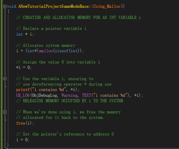 【UE4_C++】 内存管理，智能指针以及调试_ue4 tsharedptr释放-CSDN博客