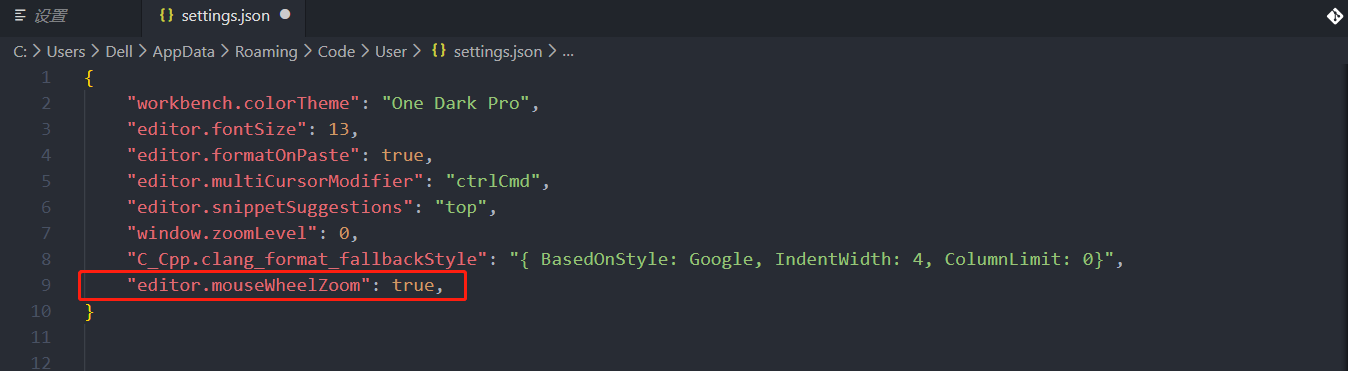 VS Code Ctrl + mouse wheel zoom in and zoom out window font ...