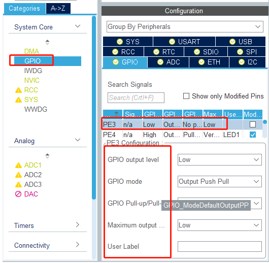 使用STM32CubeMX配置芯片详解之GPIO_pin stacking-CSDN博客