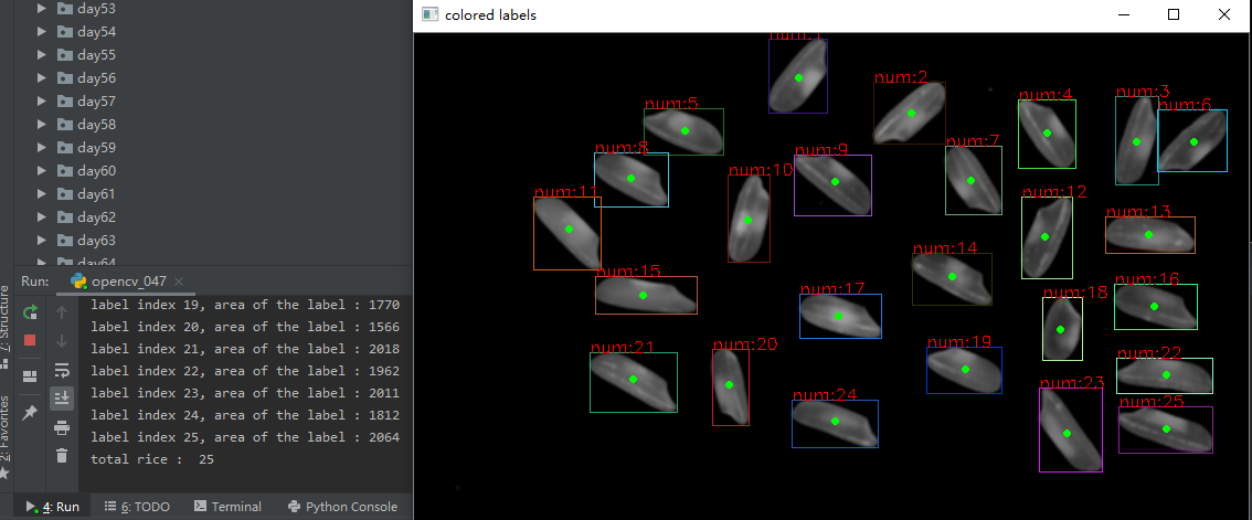 【OpenCV】47 二值图像连通组件状态统计_统计图像连通对象-CSDN博客