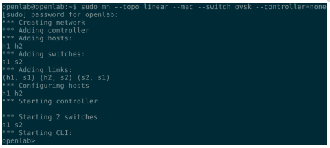 Openlab实验平台实验--Mininet Mac地址学习实验_openlab ubuntu 系统-CSDN博客