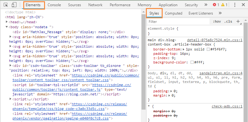 浏览器F12功能键介绍（前端）_f12键检查的功能作用-CSDN博客