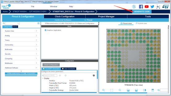 STM32F746_DISCO开发板TouchGFX+STM32CubeMX+STM32CubeIDE工程创建_stm32f746g-disco-CSDN博客