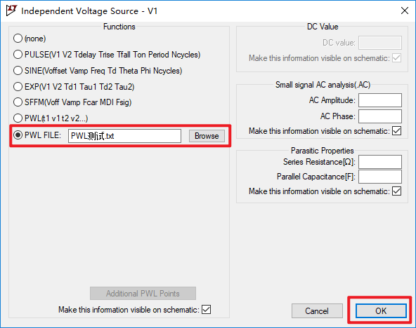 LTspice based tutorial -008.LTspice PWL settings - Programmer Sought