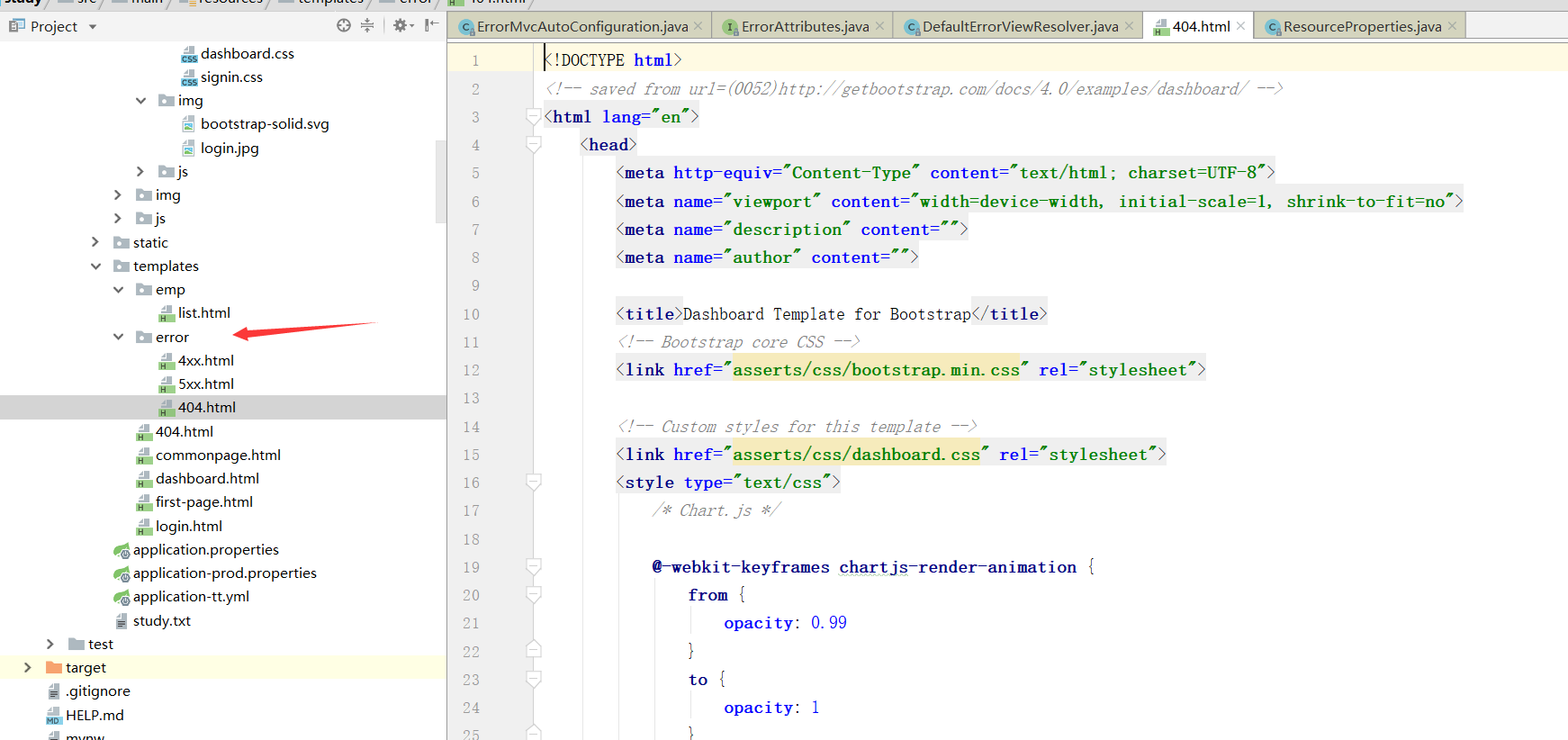 Springboot 自定义项目异常，错误页面错误数据_springboot抛出自定义异常但是页面显示不是-CSDN博客