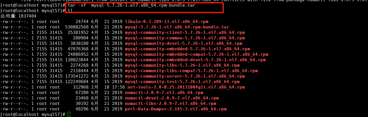 centos7下离线安装MySQL5.7_libaio rpm-CSDN博客