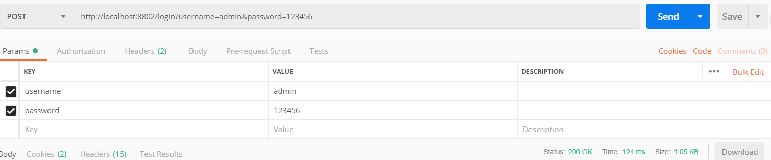 postman测试 spring security登录返回登录html页面,不走登录流程的问题_postman调用springsecurity 登录-CSDN博客